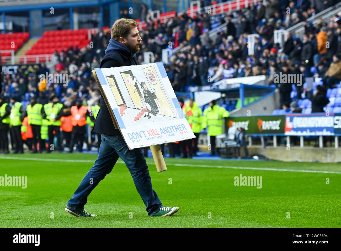 Football pitch invasion hi-res stock photography and images - Alamy