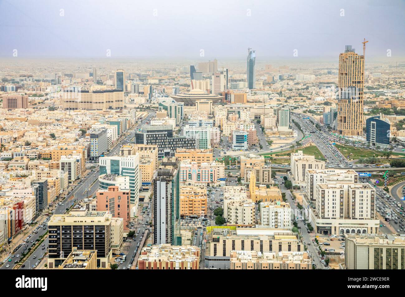Aerial view riyadh downtown riyadh hi-res stock photography and images - Alamy