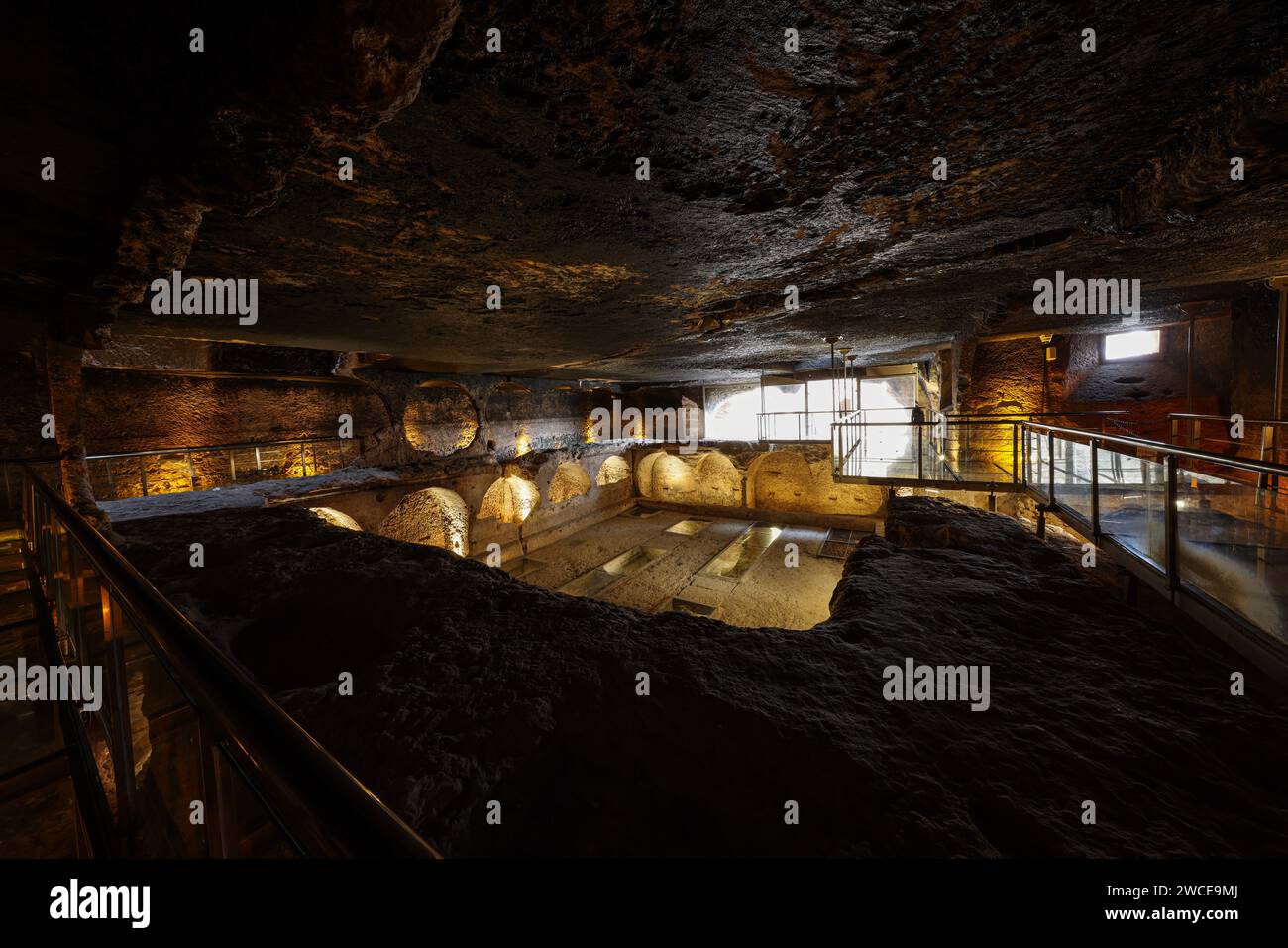 Dara ruins is an ancient city consisting of many interconnected caves ...