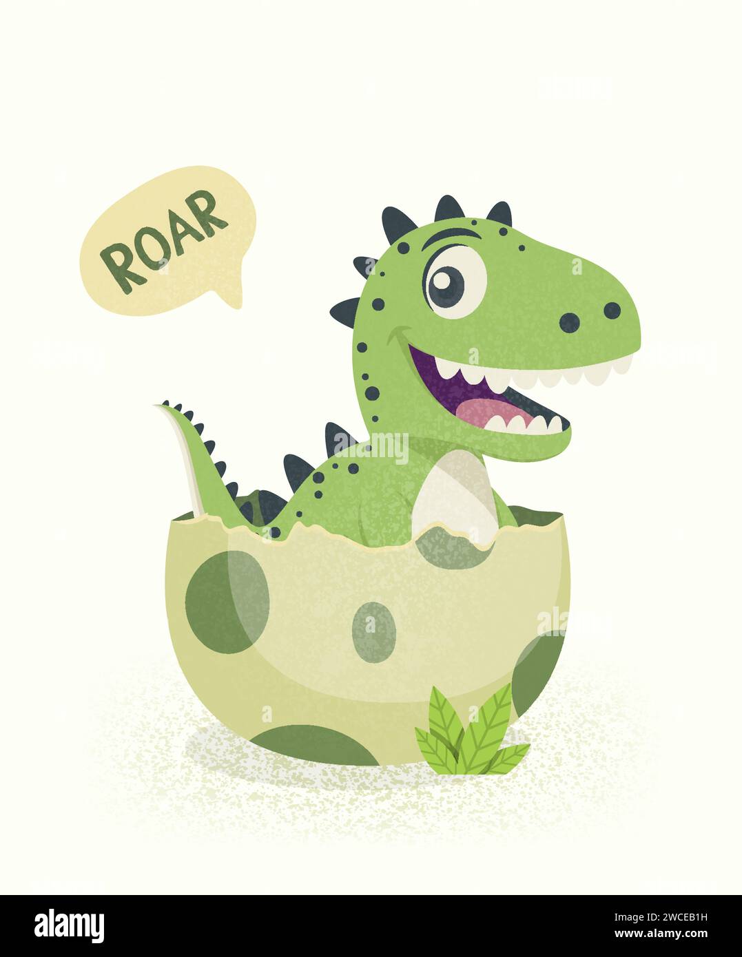 Schattige T Rex Cartoon