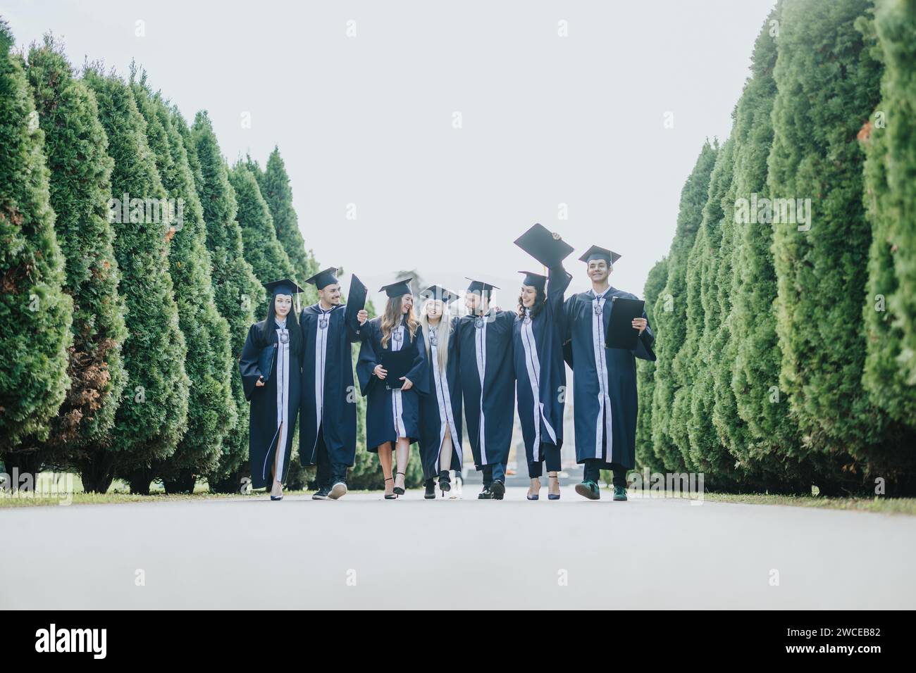 Successful Graduates Celebrating Achievements with Faculty Colleagues ...