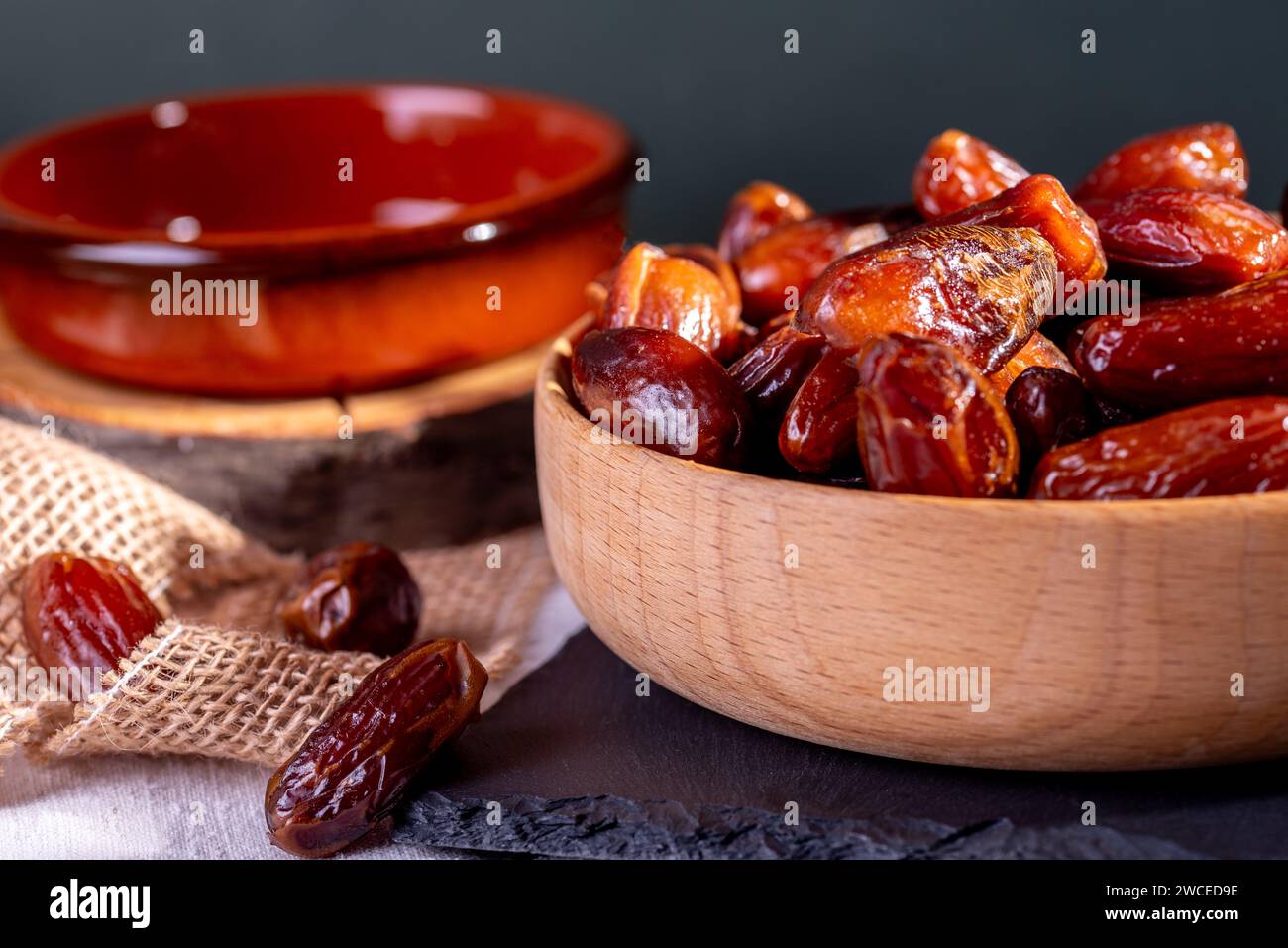 Dried dates. Fruits Stock Photo - Alamy