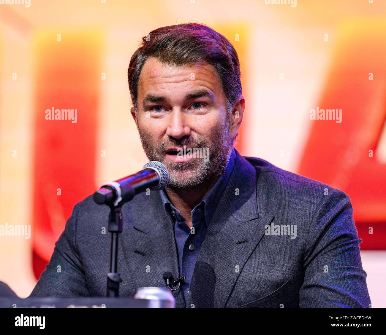 Eddie hearn punch bag hi-res stock photography and images - Alamy