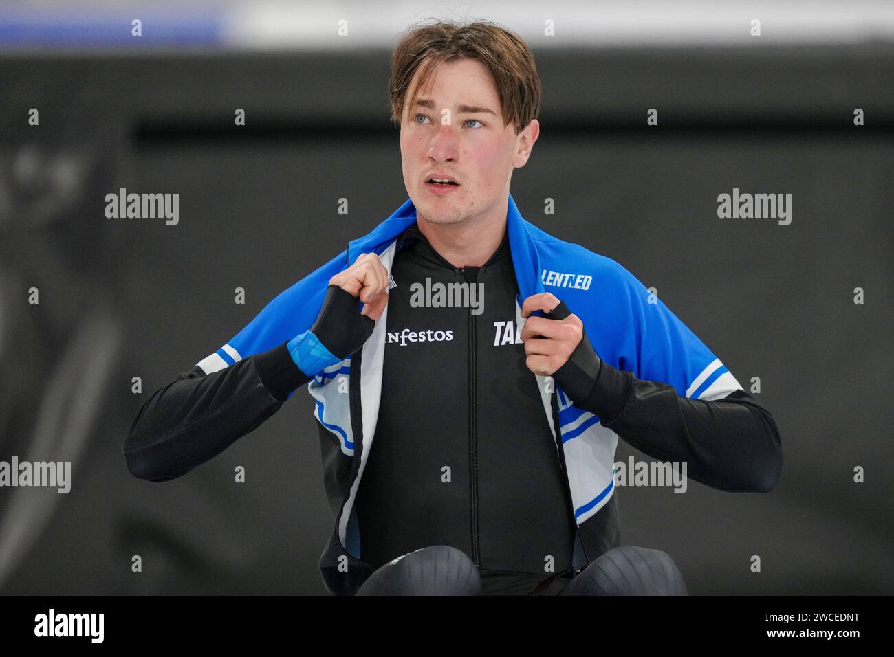 Heerenveen, Netherlands. 14th Jan, 2024. HEERENVEEN, NETHERLANDS ...