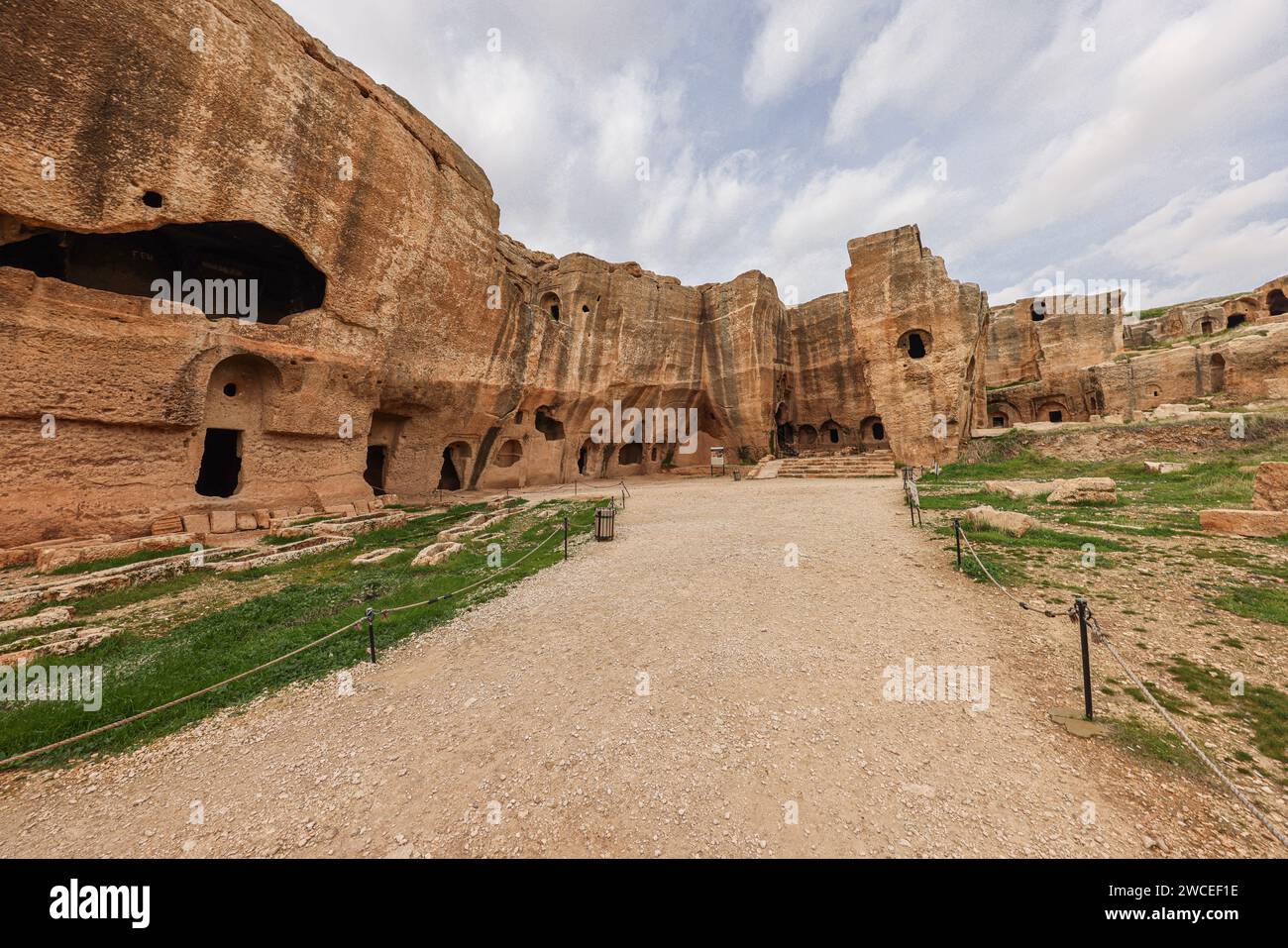 Dara ruins is an ancient city consisting of many interconnected caves ...