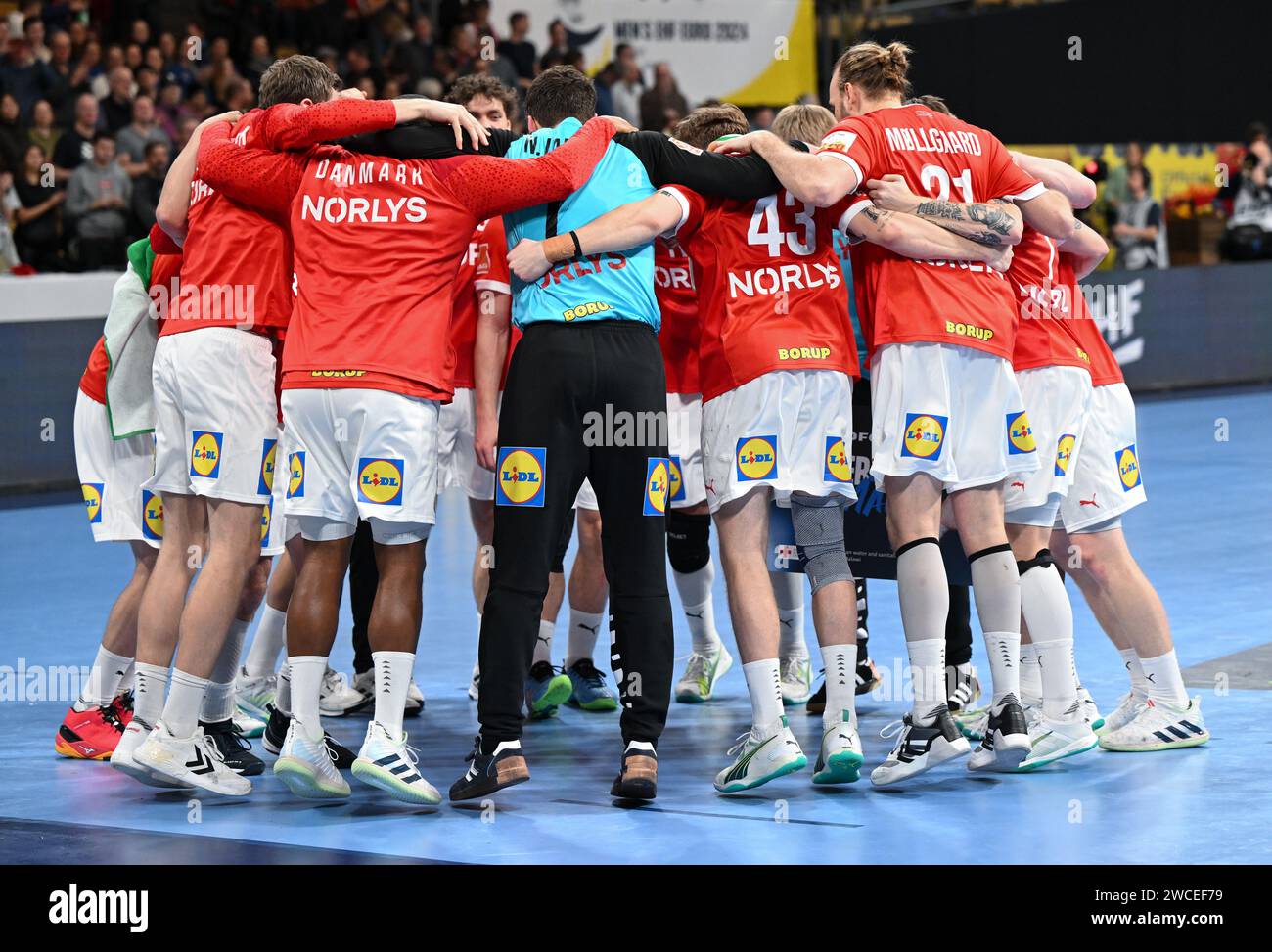 Munich, Germany. 15th Jan, 2024. Handball: European Championship ...