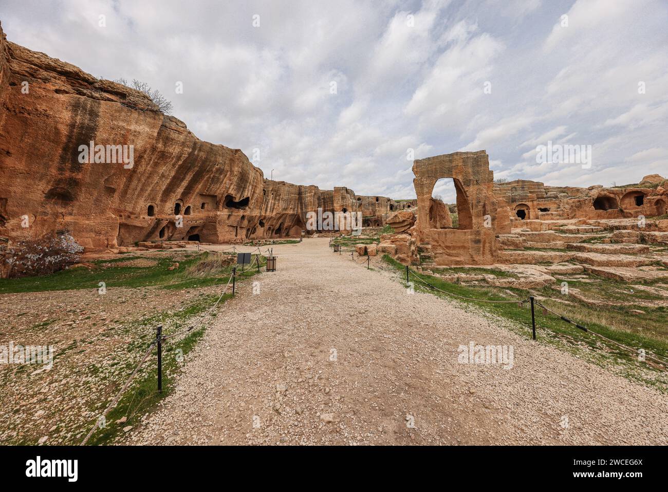 Dara ruins is an ancient city consisting of many interconnected caves ...
