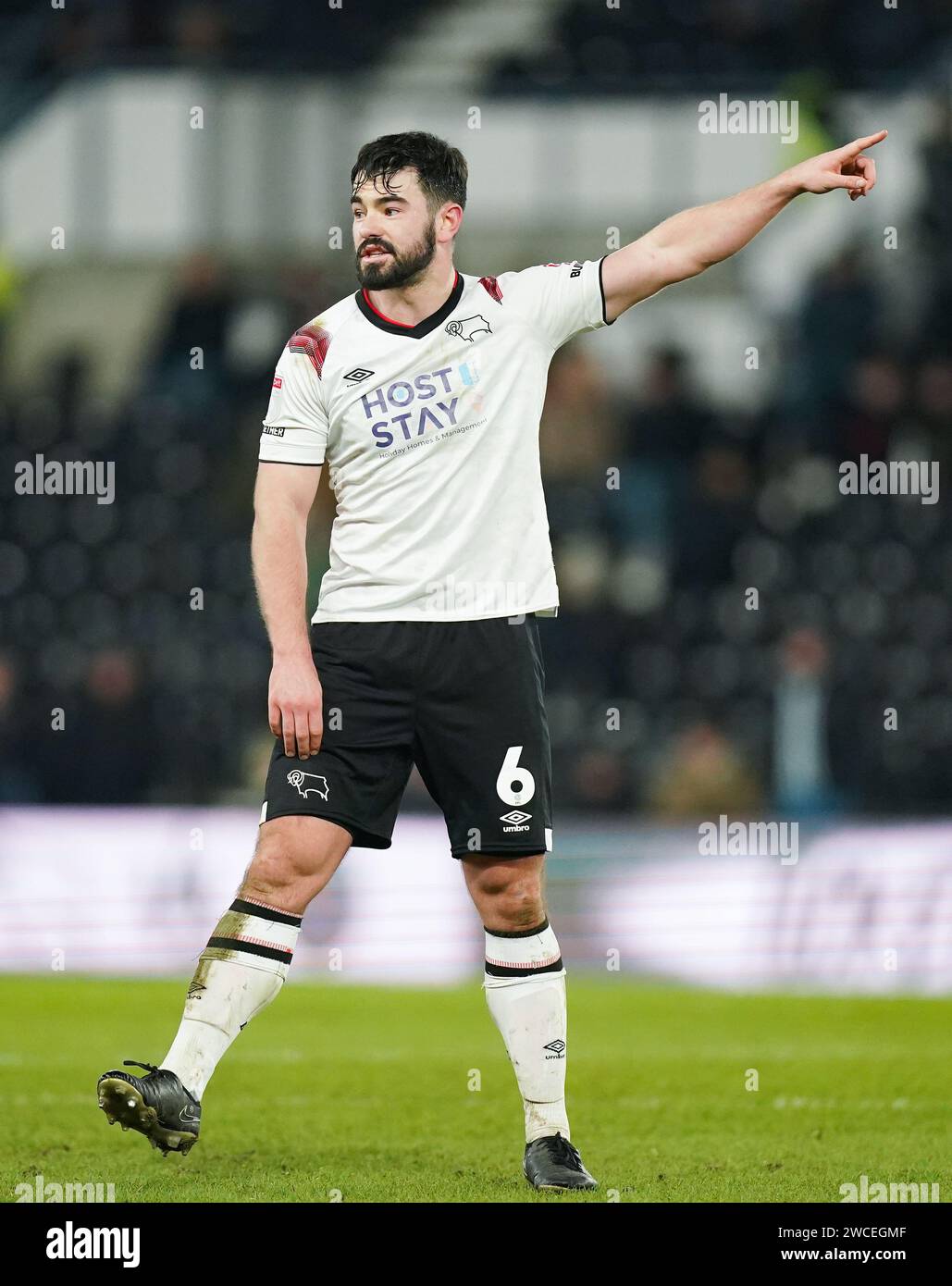 Derby County's Eiran Cashin during the Sky Bet League one match at ...
