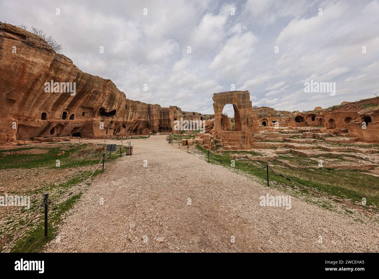 Dara ruins is an ancient city consisting of many interconnected caves ...