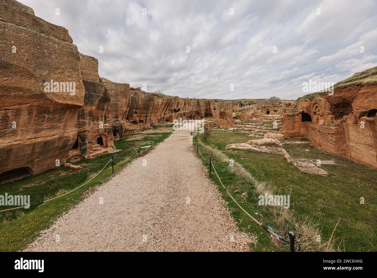 Dara ruins is an ancient city consisting of many interconnected caves ...