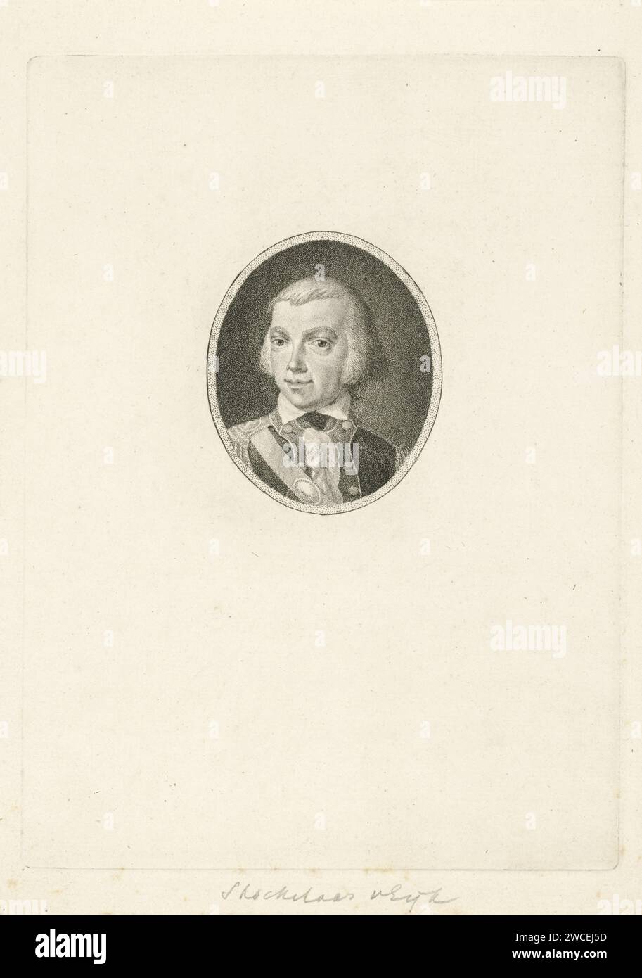 Portrait of Jan Stockelaar van Eyk, François Joseph Pfeiffer (I), 1787 ...