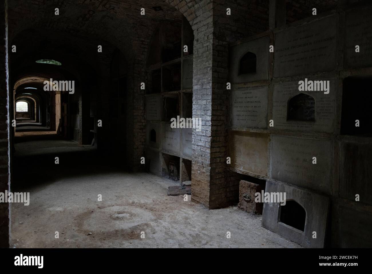 Terrace Catacombs at Highgate Cemetery, North London graveyard secures ...