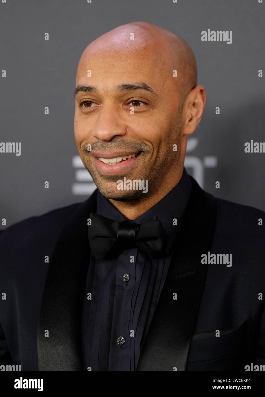 Thierry Henry arriving for The Best FIFA Football Awards at the Eventim ...