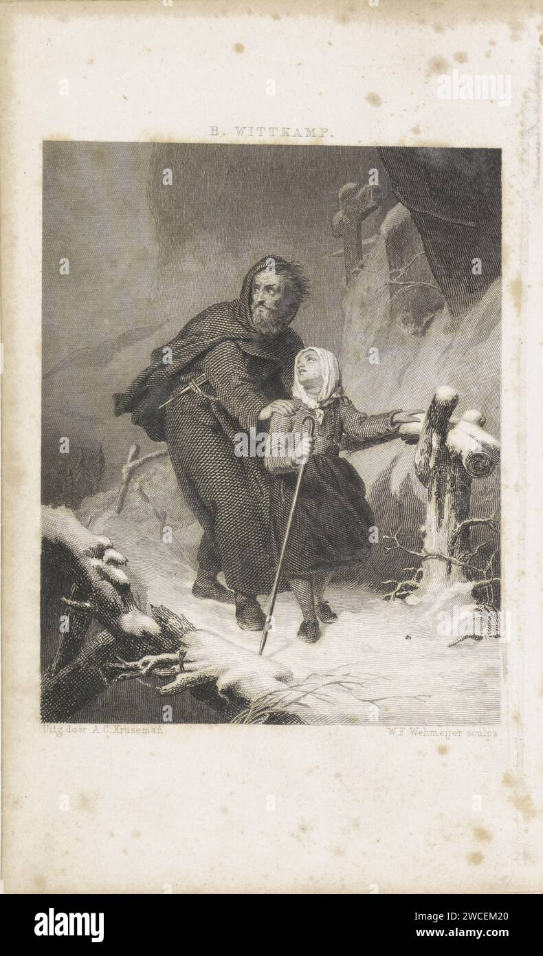 Johann Parricida on the flight, Willem Frederik Wehmeyer, after Johan ...