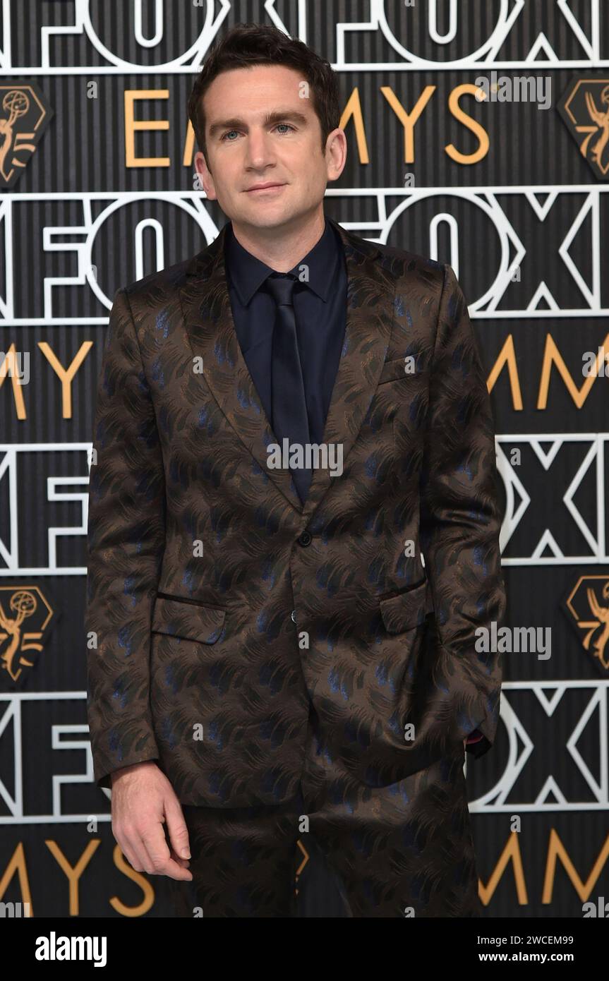 Jake Schreier arrives at the 75th Primetime Emmy Awards on Monday, Jan ...