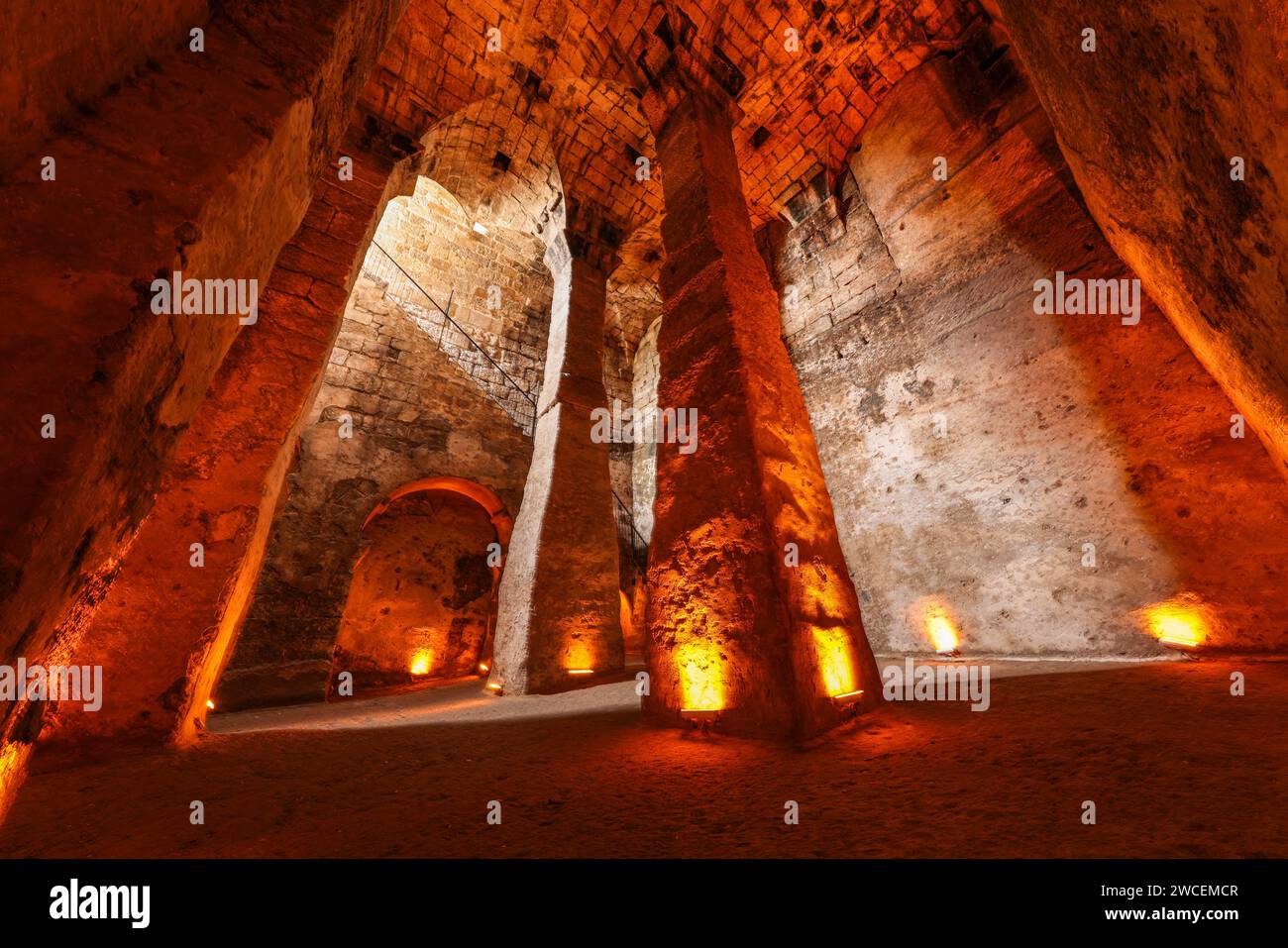 Dara Ancient City. Mesopotamia. Mardin, Turkey.Dara Ancient City, one ...