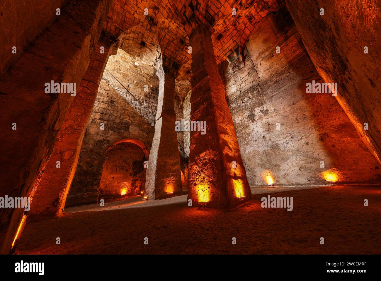 Dara Ancient City. Mesopotamia. Mardin, Turkey.Dara Ancient City, one ...