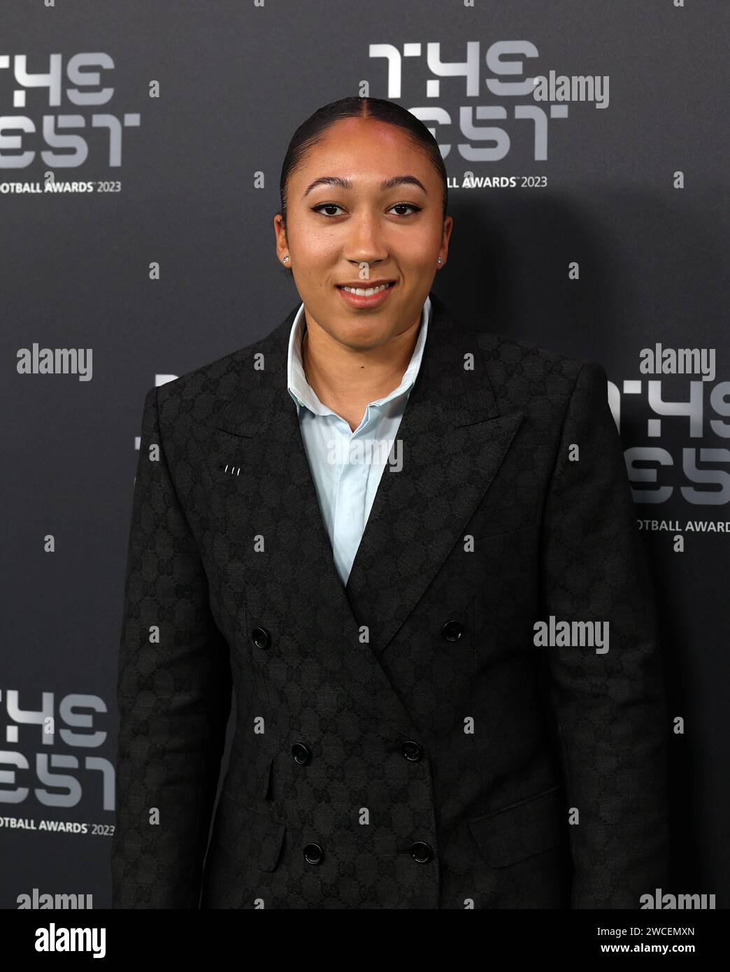 London, UK. 15th Jan, 2024. Lauren James of Chelsea and England arrives ...