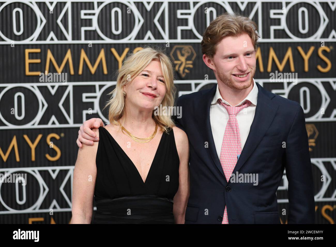 Diana Schmidt, left, and Jake O'Brien pose for a Red Carpet portrait at ...
