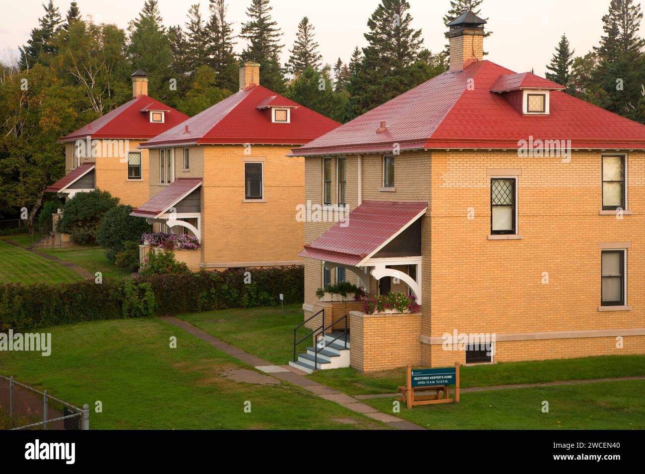 Split Rock Lighthouse Keepers House, Split Rock Lighthouse State Park ...