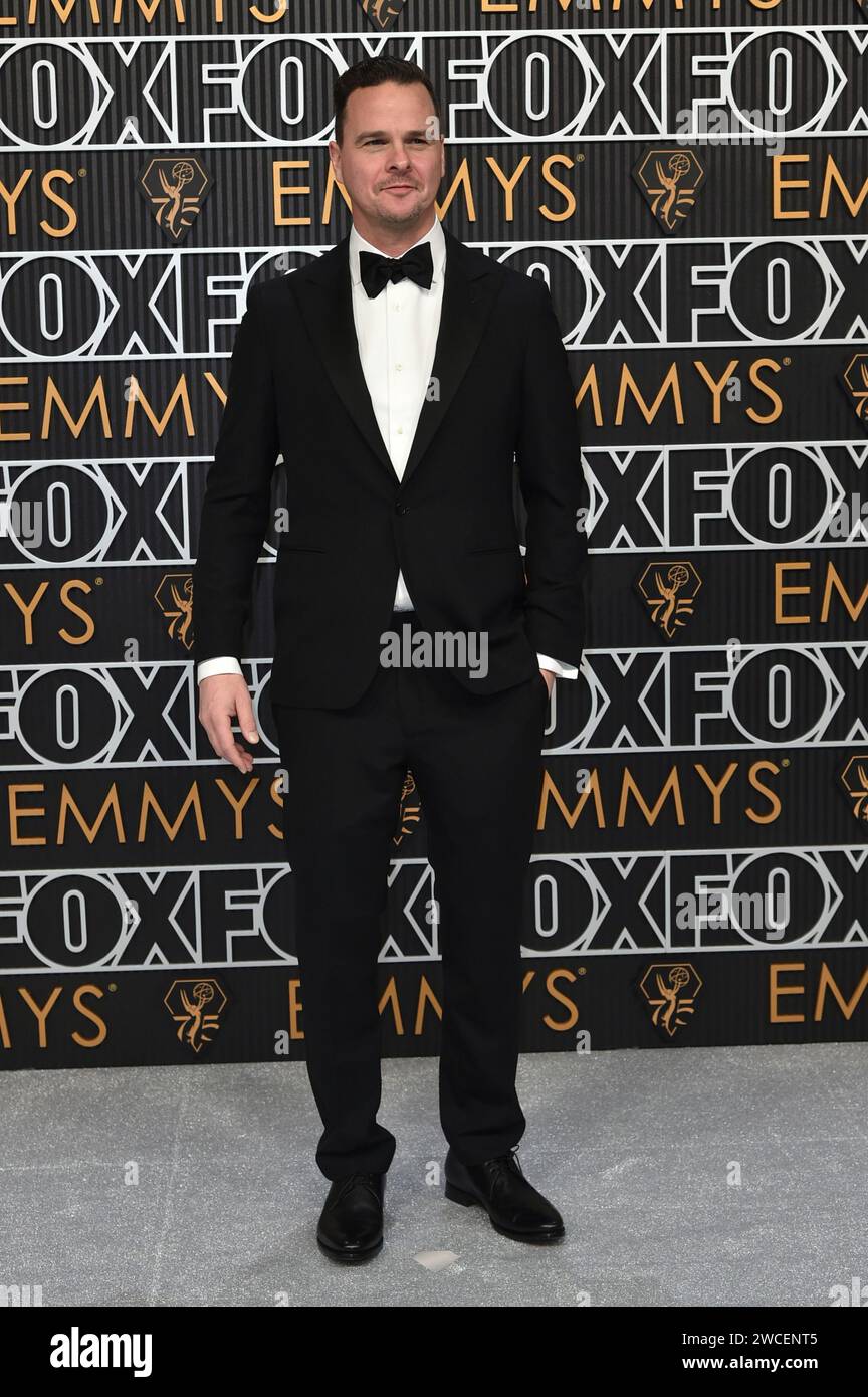 Joby Harold arrives at the 75th Primetime Emmy Awards on Monday, Jan ...