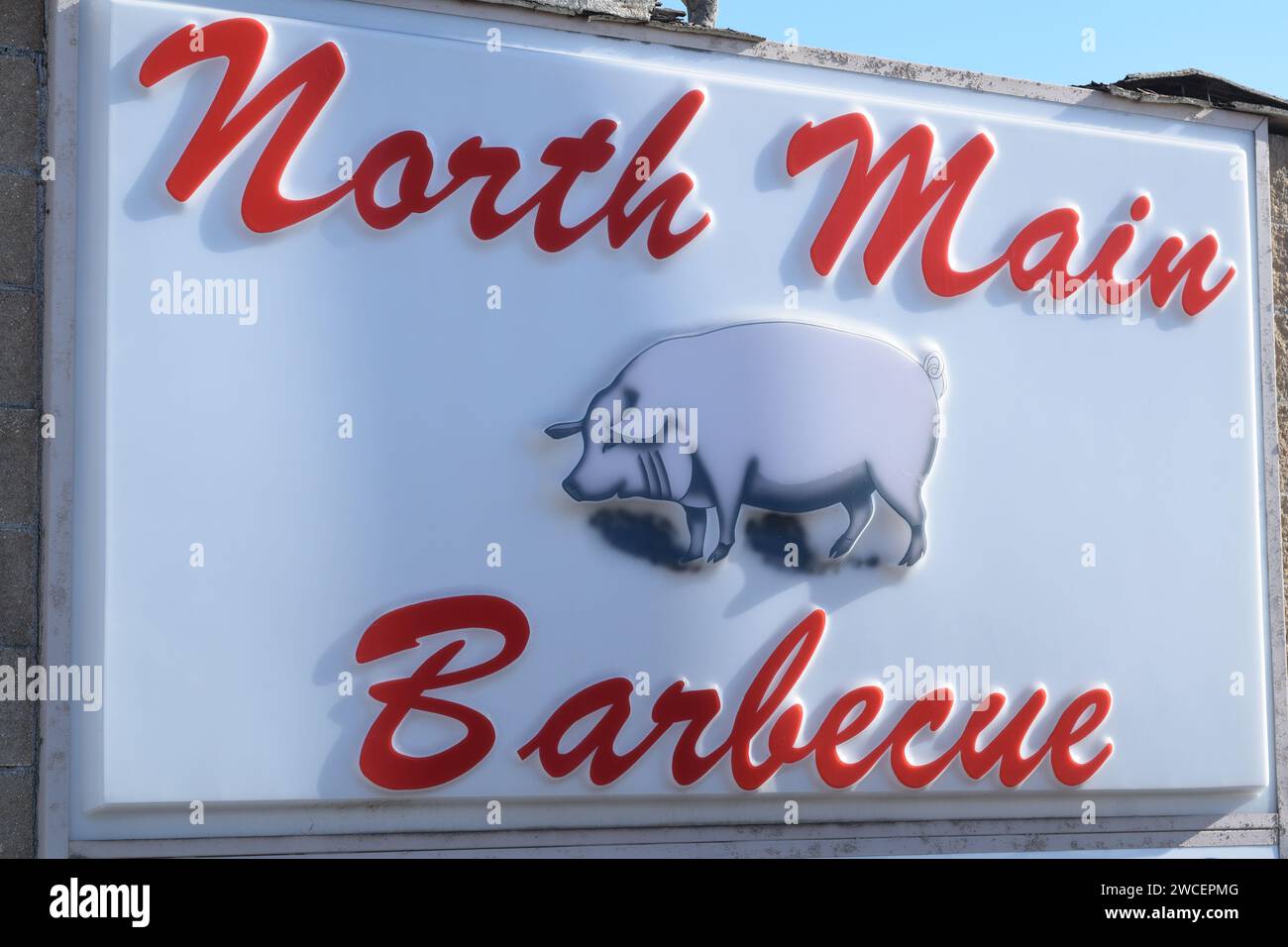 Barbecue sign hi-res stock photography and images - Alamy
