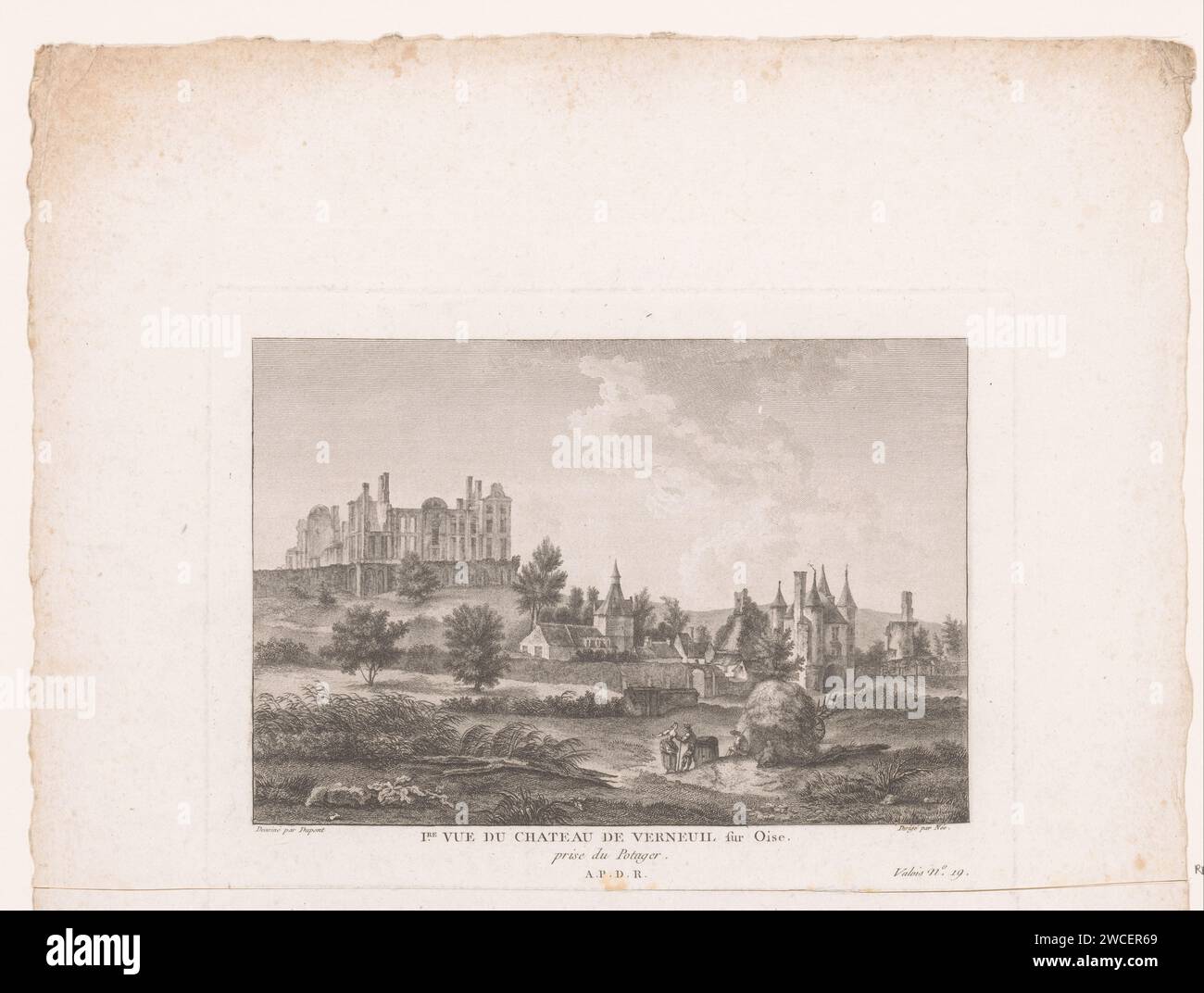 Verneuil en halatte castle hi-res stock photography and images - Alamy