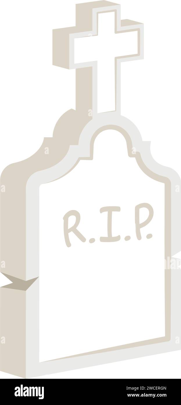 Detailed tombstone icon Vector Stock Vector Image & Art - Alamy