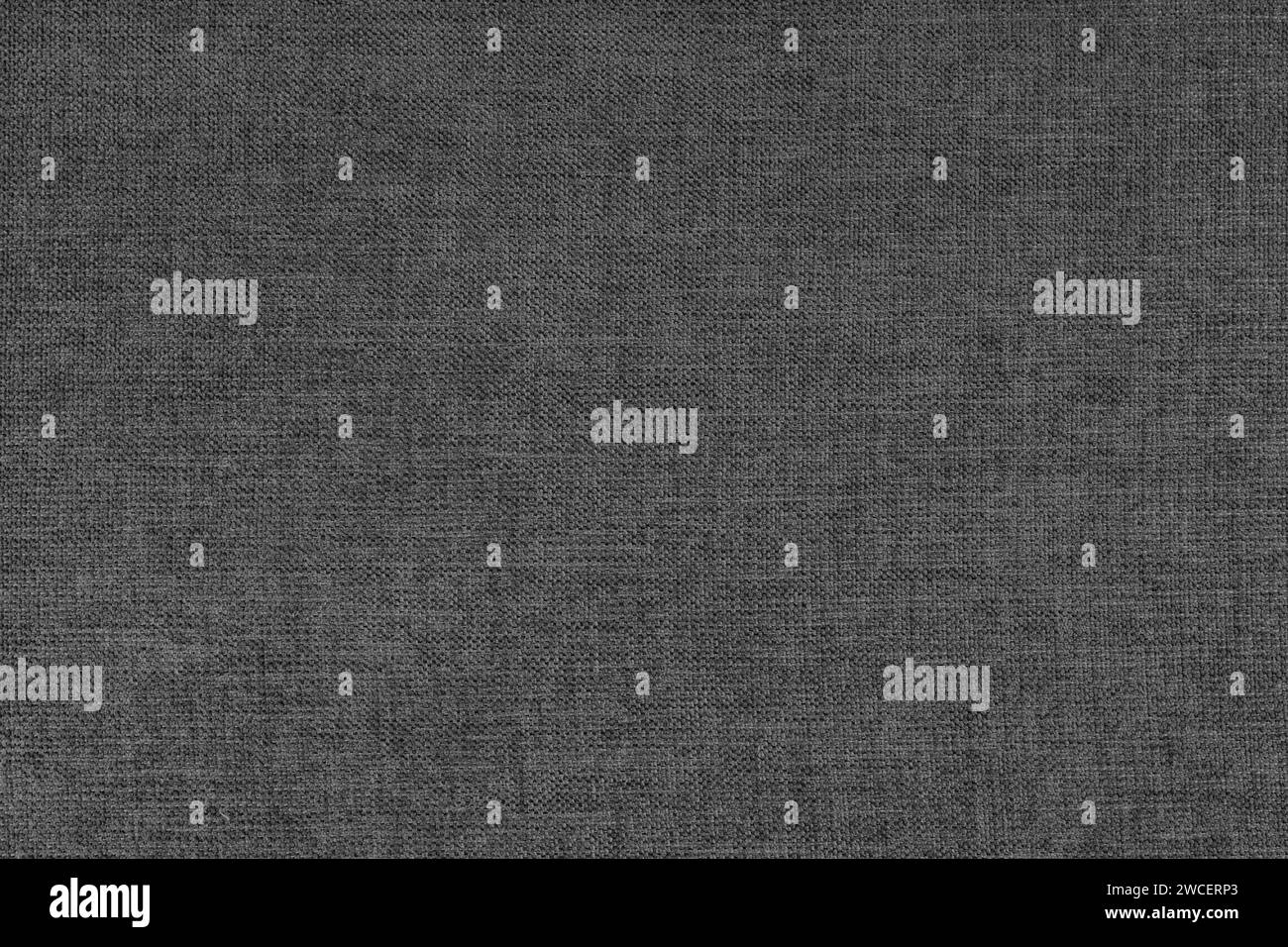 Textile background, black coarse fabric texture, cloth structure close ...