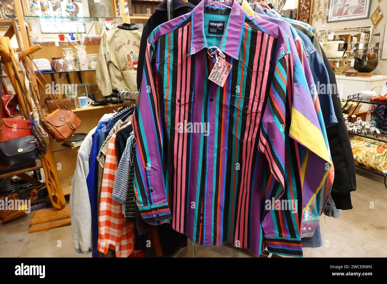 Used cowboy shirts hi-res stock photography and images - Alamy