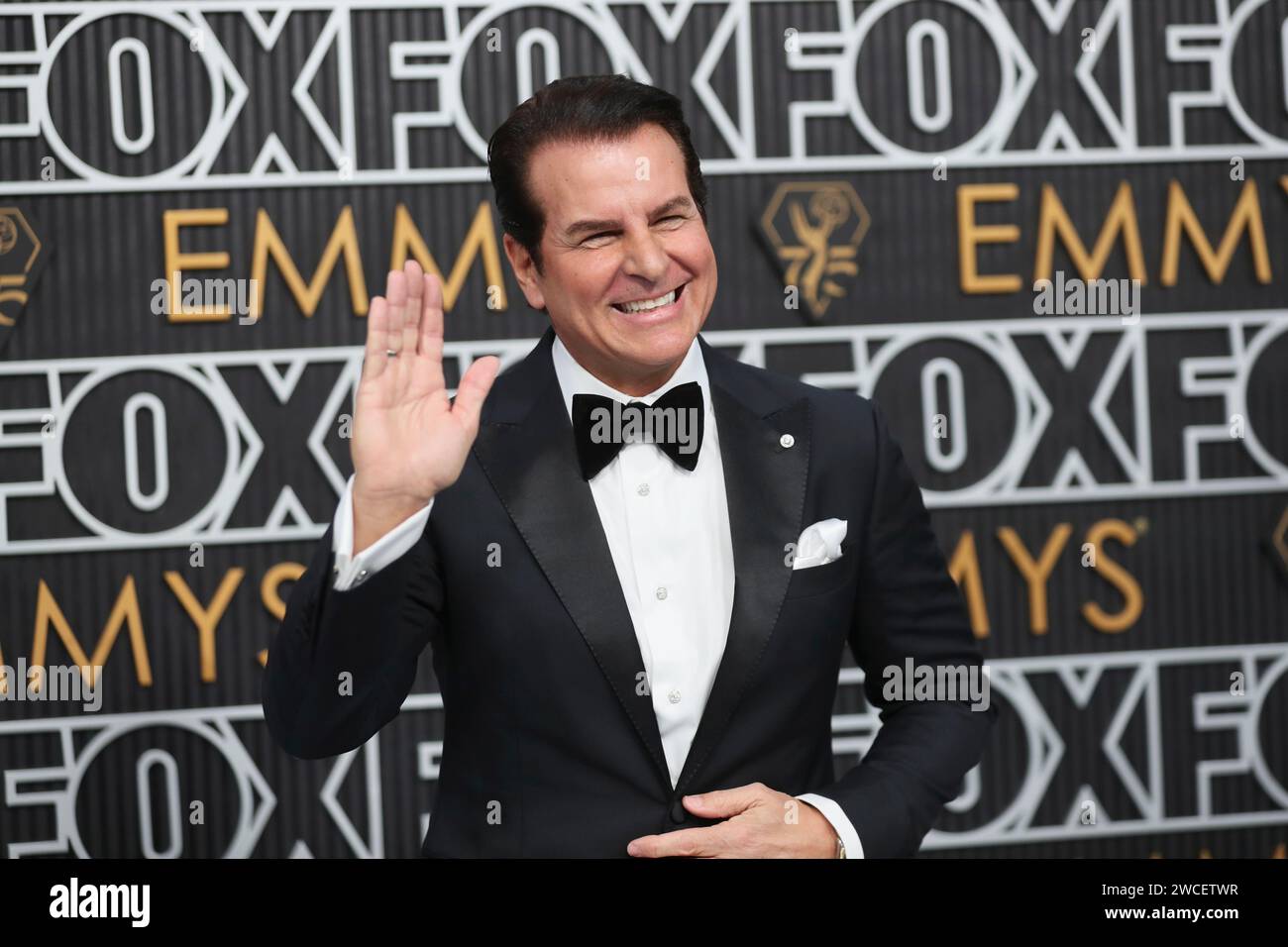 Vincent De Paul poses for a Red Carpet portrait at the 75th Emmy Awards ...