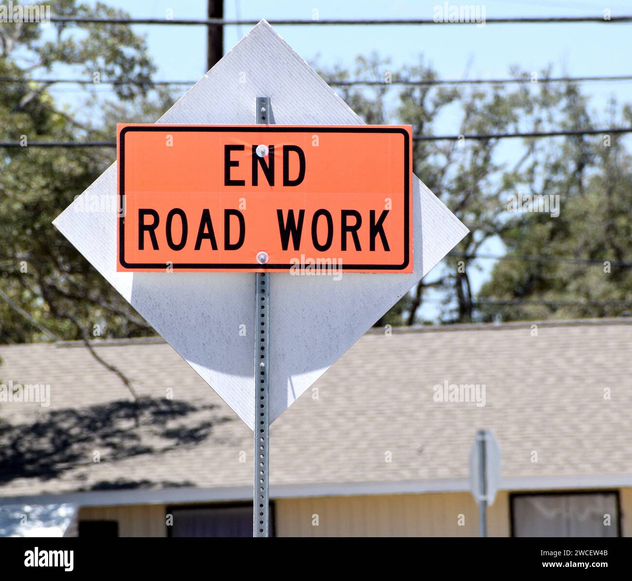 Construction sign hi-res stock photography and images - Alamy
