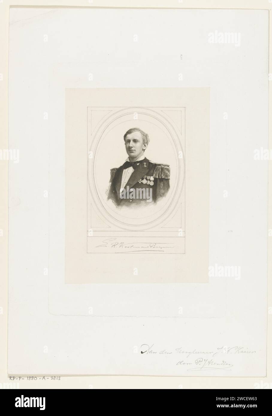 Portrait of L.R. Koolemans Beynen, Petrus Johannes Arendzen, 1870 ...