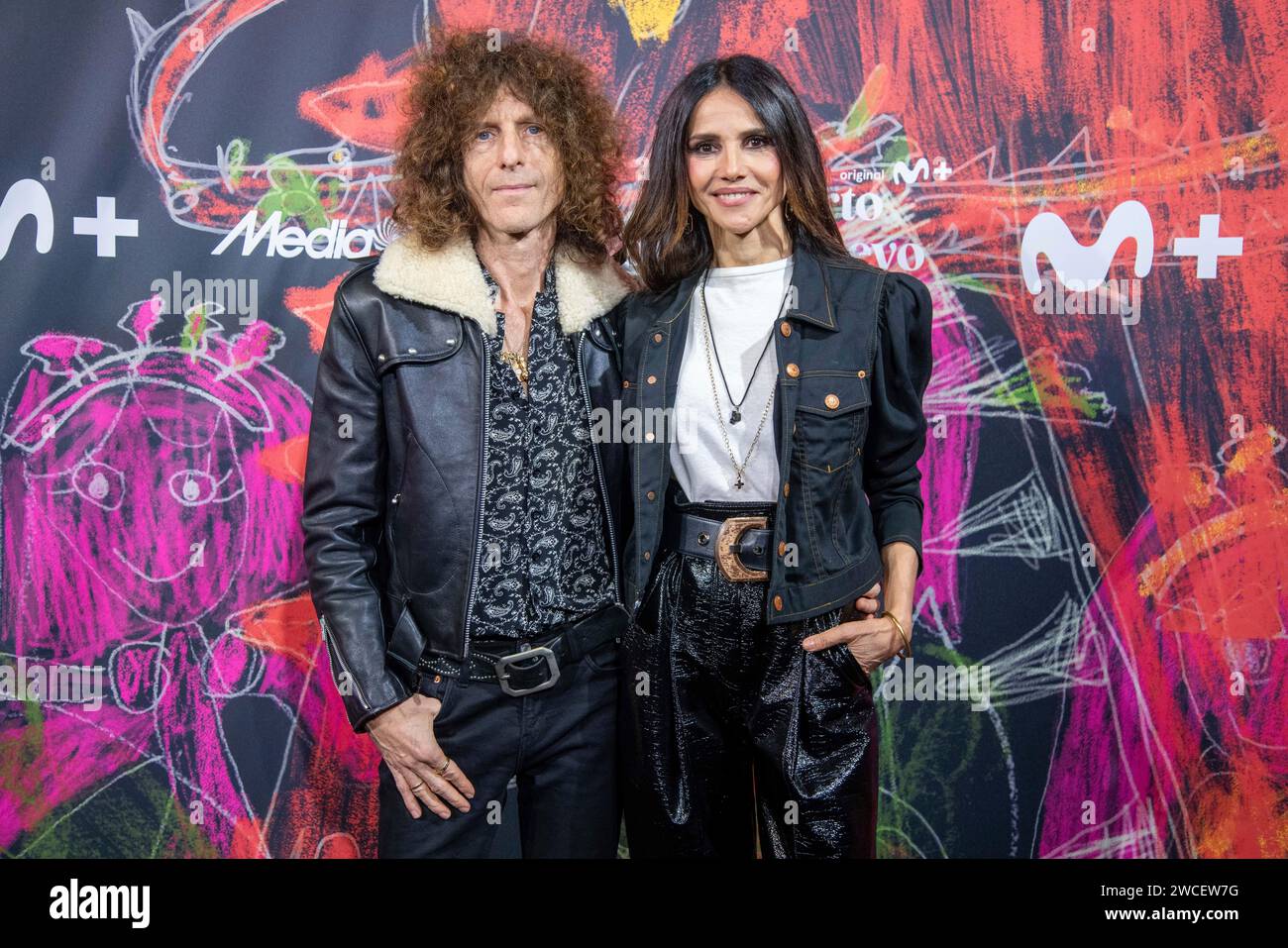 Goya Toledo and Craig Ross attend the first concert of 'Stella Maris ...