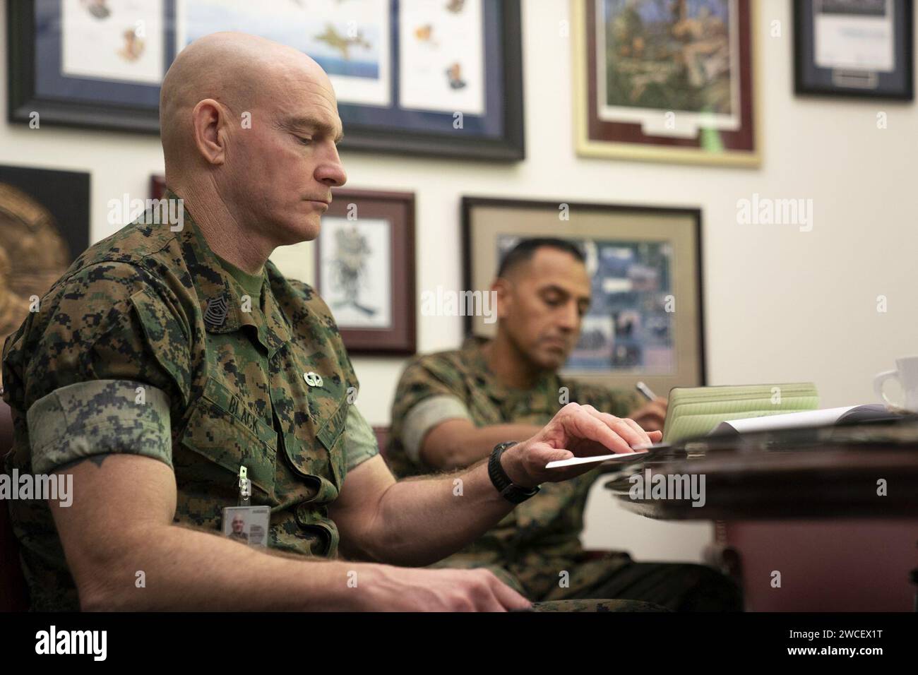 Senior Enlisted Advisor to the Chairman (SEAC) Ramon "CZ" Colon-Lopez ...