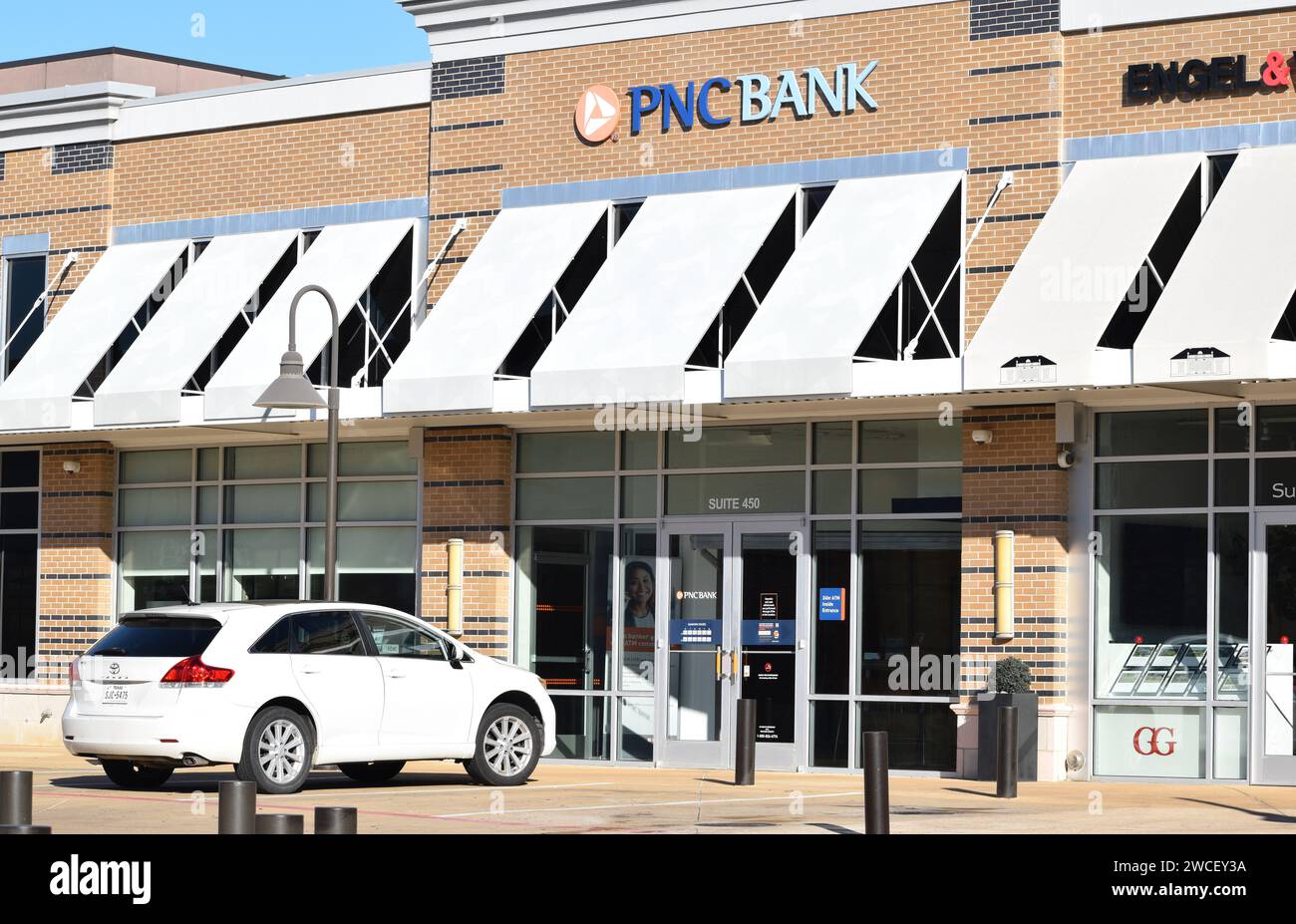 PNC Bank building on a sunny day in Southlake Texas - November 2023 ...