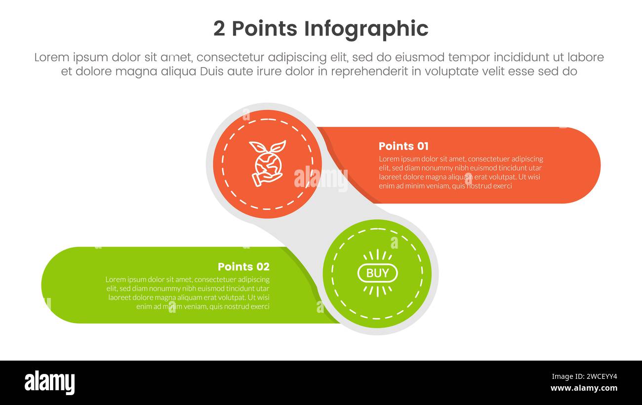 versus or compare and comparison concept for infographic template ...