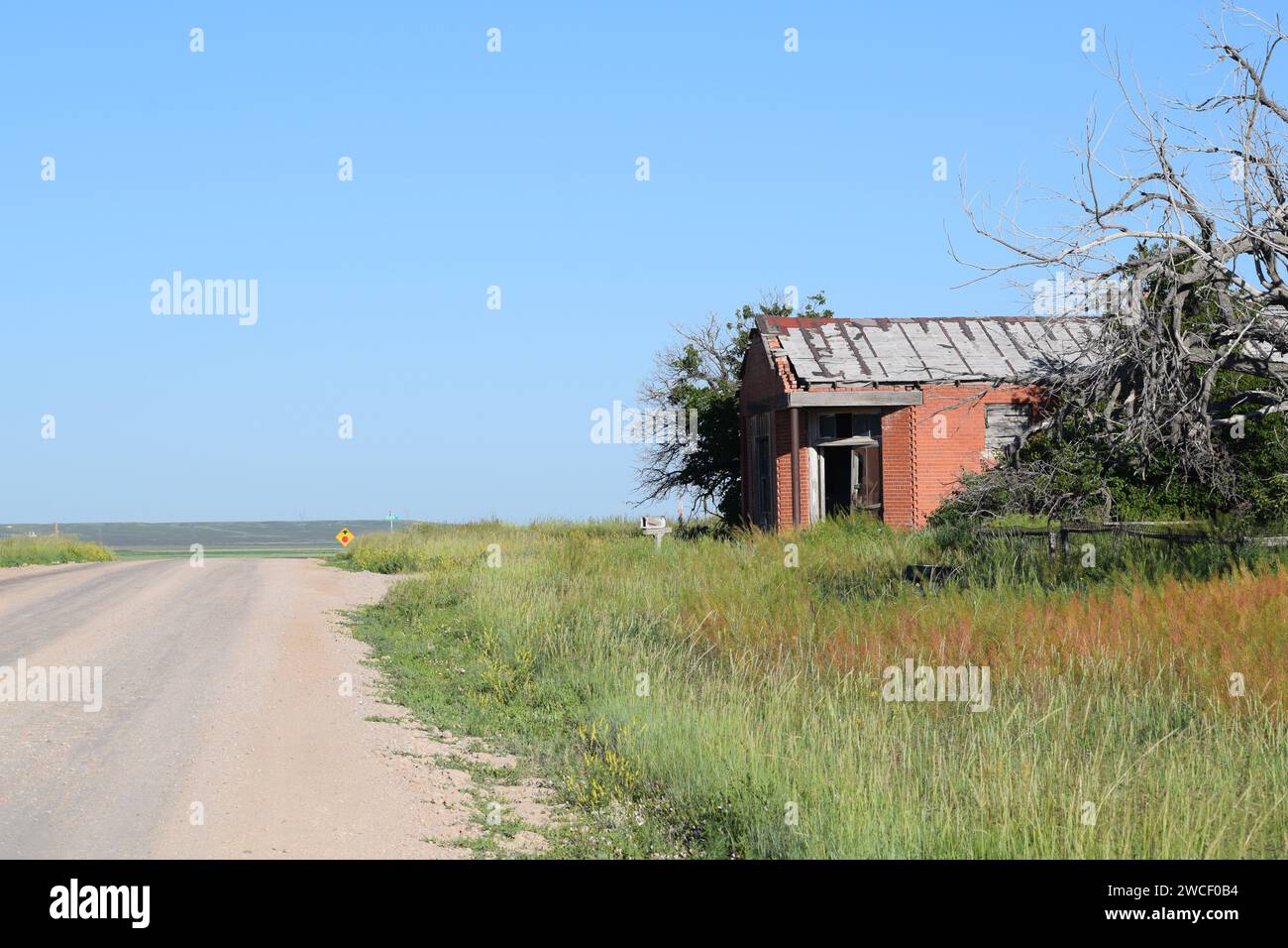 Abandoned building in the ghost town of Keota Colorado - June 2023 ...