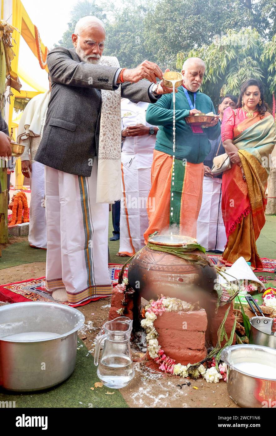 New Delhi, India. 24th Feb, 2023. New Delhi, Jan 14 (ANI): Prime ...