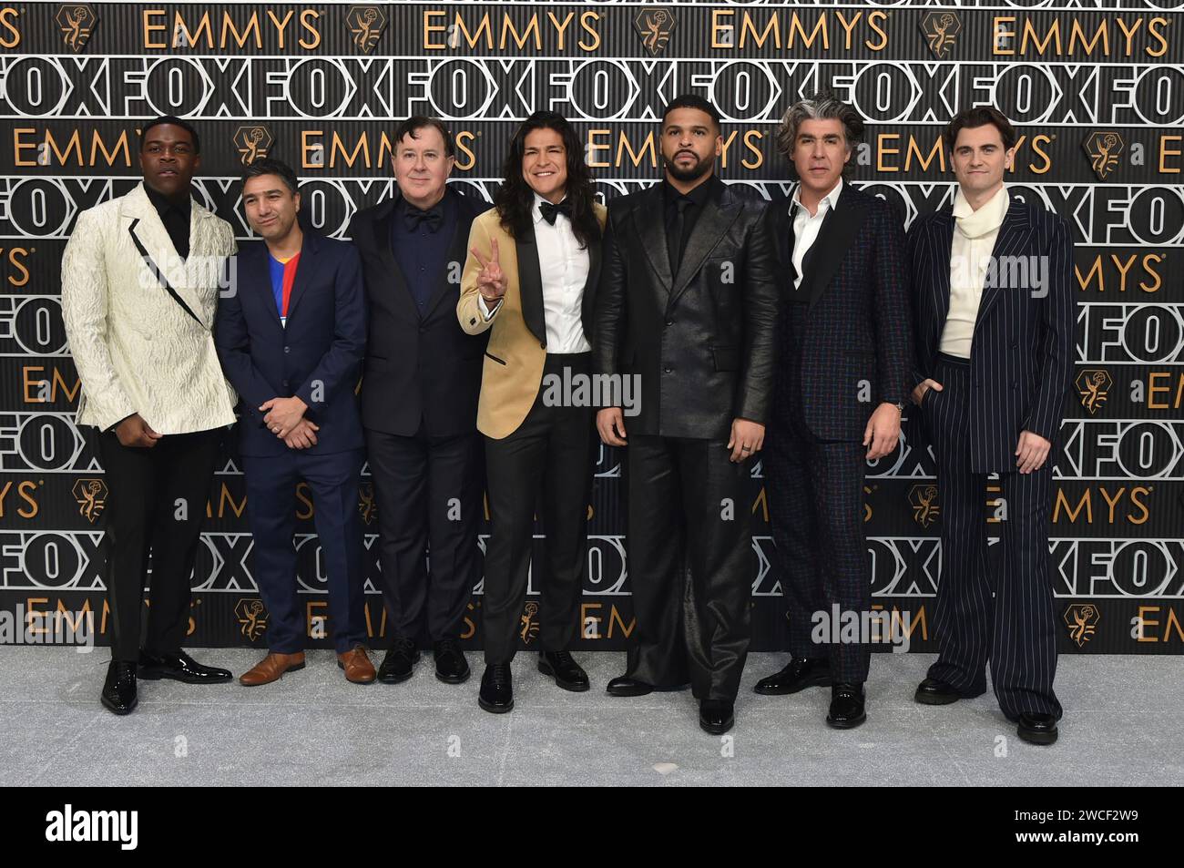 Sam Richardson, from left, Nick Mohammed, Jeremy Swift, Cristo ...