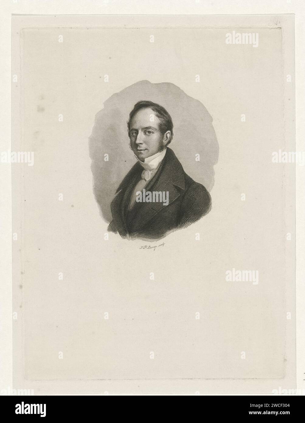 Portrait of Bernhard ter Haar, Johannes Philippus Lange, After ...