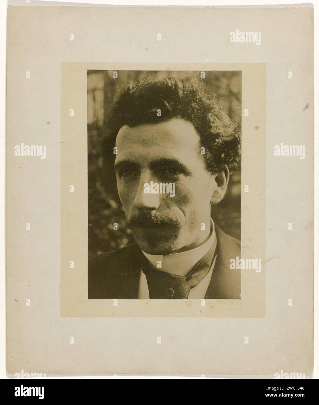 Portrait of P.C. Eilers, Willem Witsen (attributed to), 1892 photograph ...