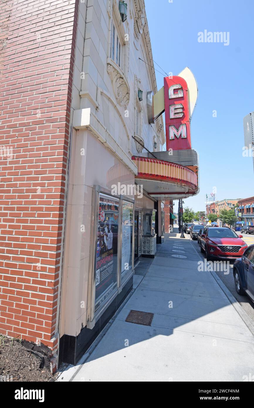 Gem Theater on 18th Street in Kansas City Missouri - May 2023 Stock ...