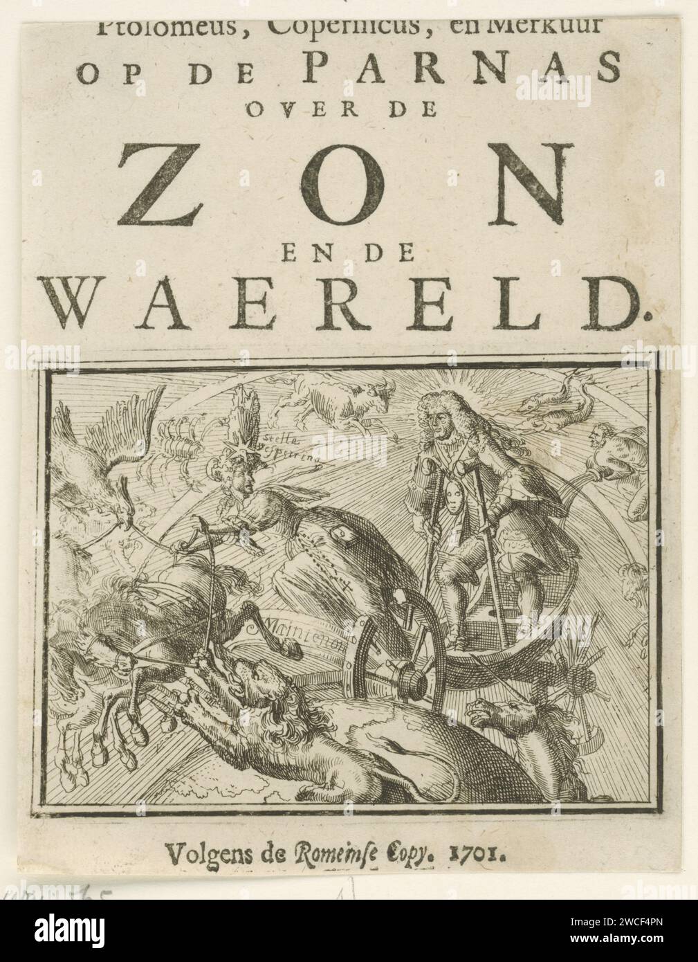 Title page for the pamphlet: ptolomeus, Copernicus, and brand hour on ...