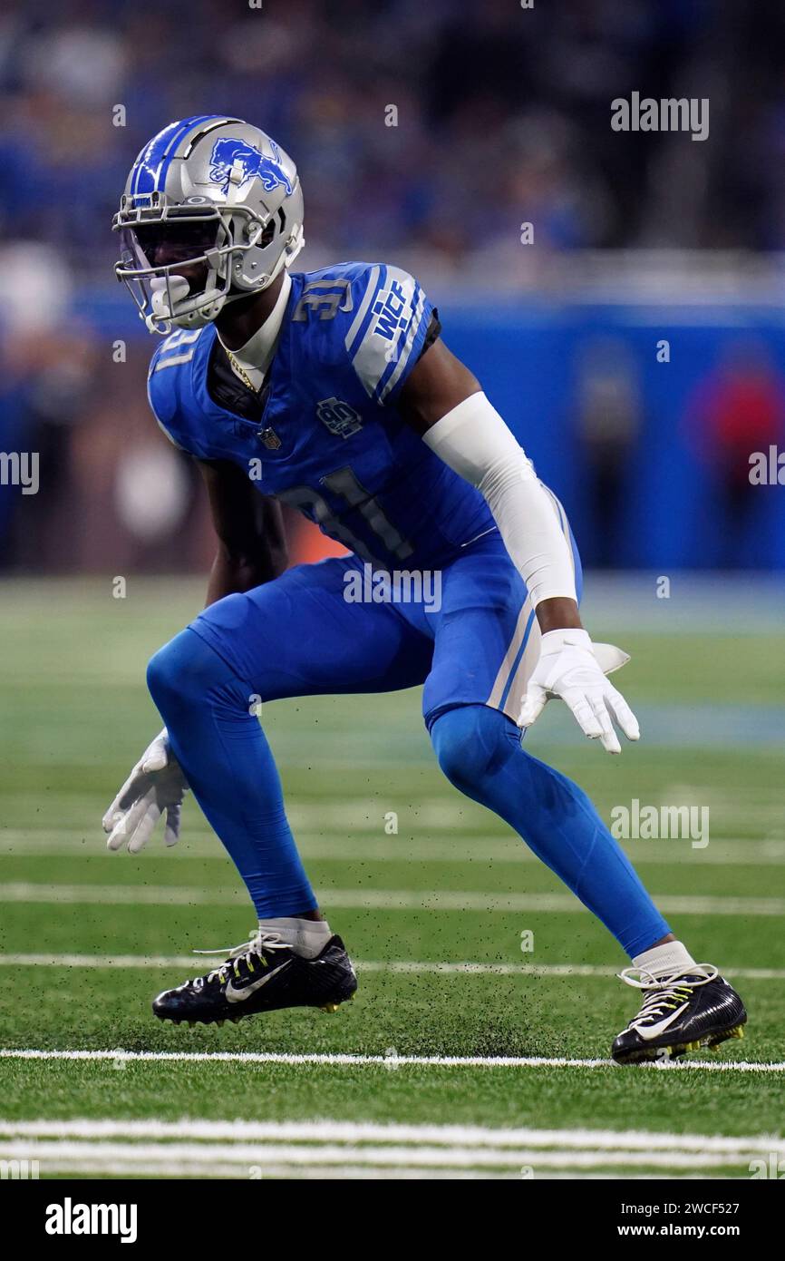 Detroit Lions safety Kerby Joseph (31) during an NFL wild-card football ...