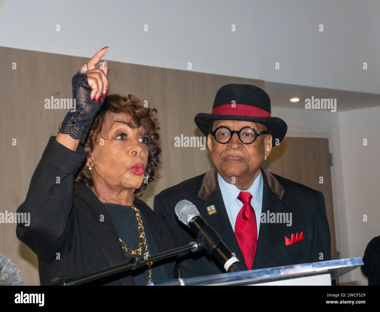MLK Day Parade Breakfast at BMO Stadium Stock Photo - Alamy