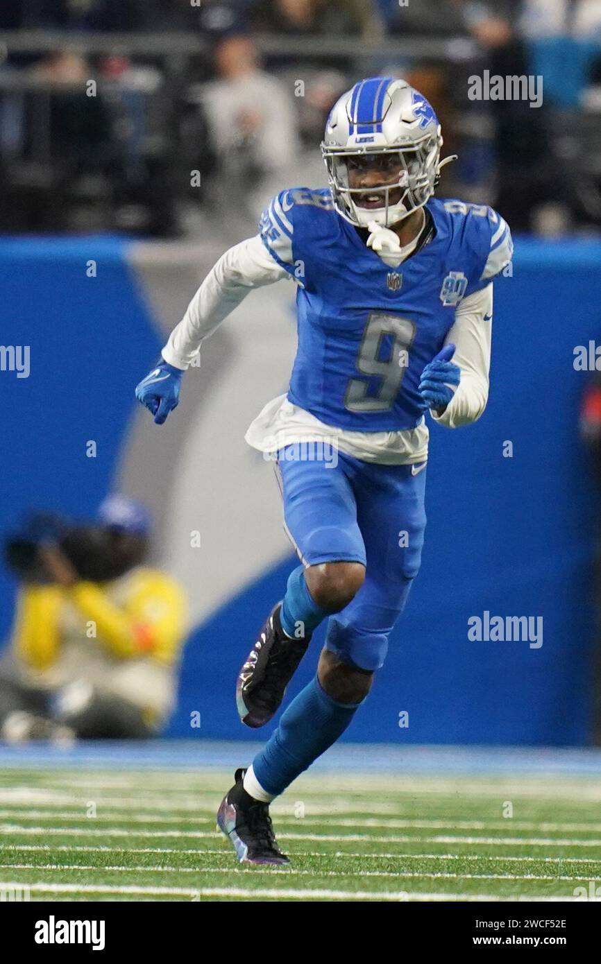 Detroit Lions wide receiver Jameson Williams (9) during an NFL wild ...
