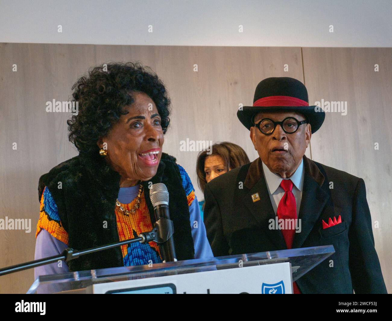 MLK Day Parade Breakfast at BMO Stadium Stock Photo - Alamy