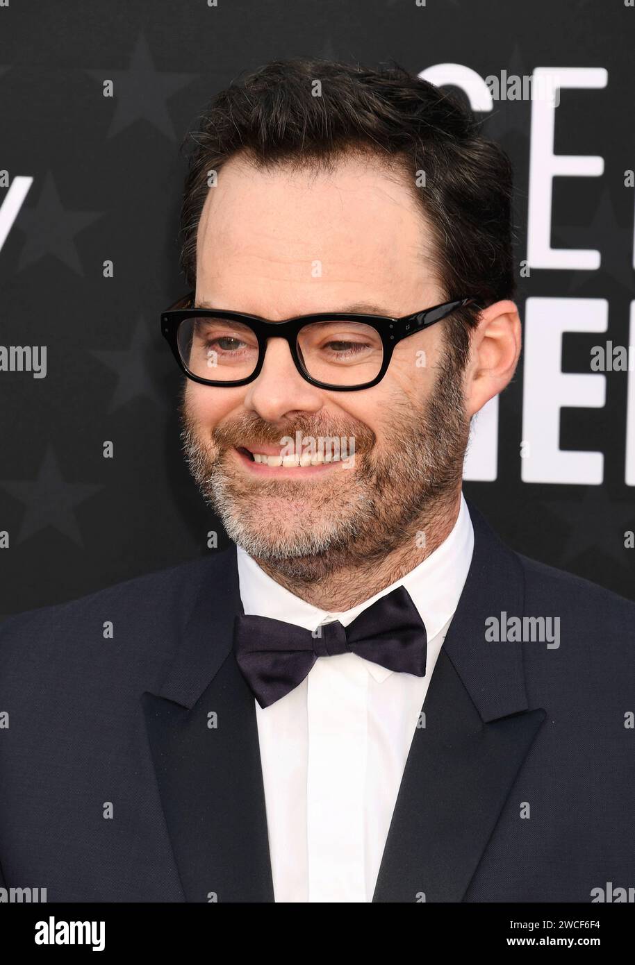 Santa Monica, California, USA. 14th Jan, 2024. Bill Hader attends the ...