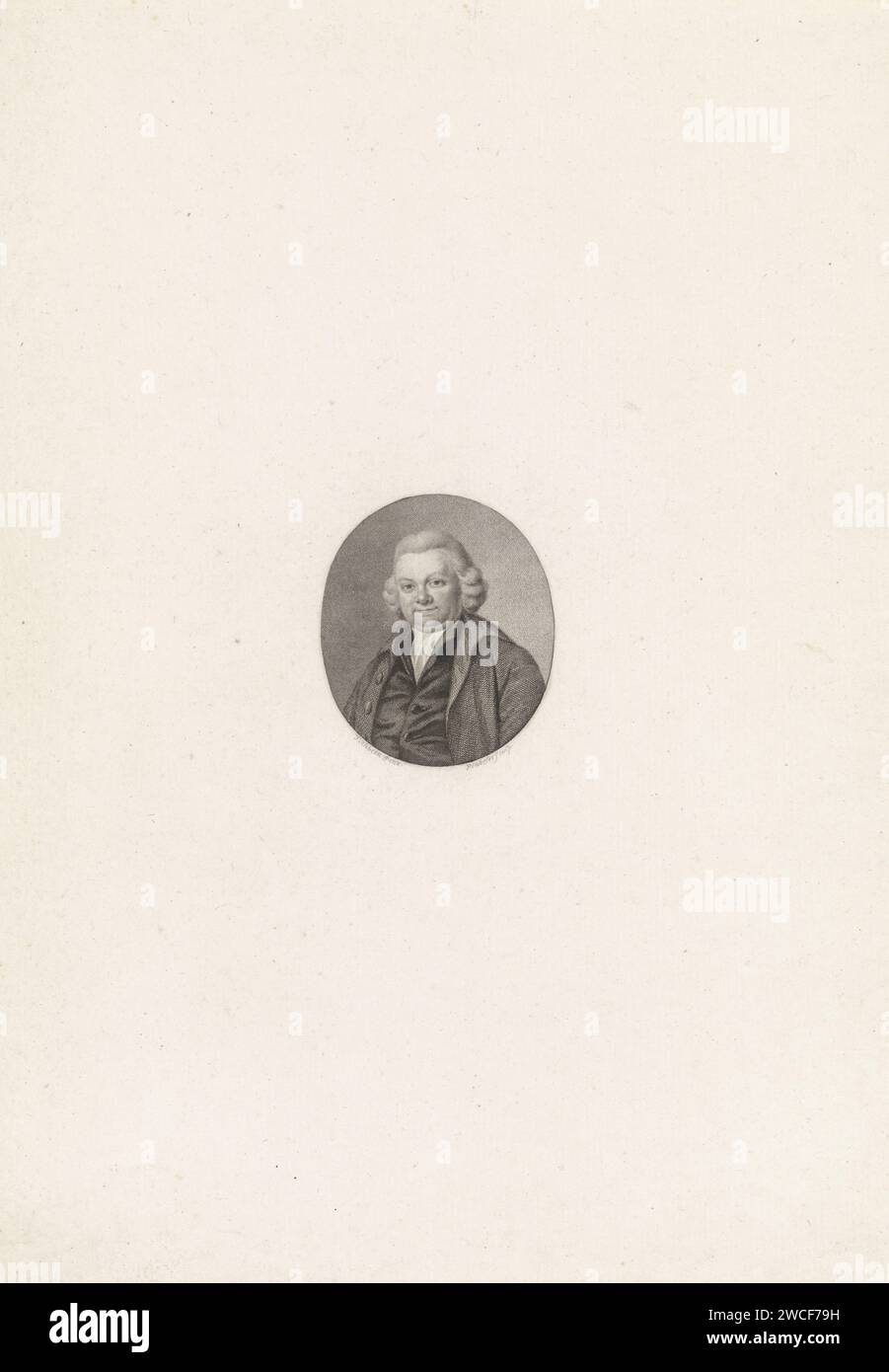 PortraT van Jeronimo de Bosch, Reinier Vinkeles (I), after Johann ...